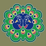 Peacock Rangoli Designs | Peacock Rangoli Patterns