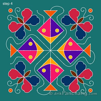 Sankranti Rangoli | Pongal Rangoli Design | Sankranti Designs ...