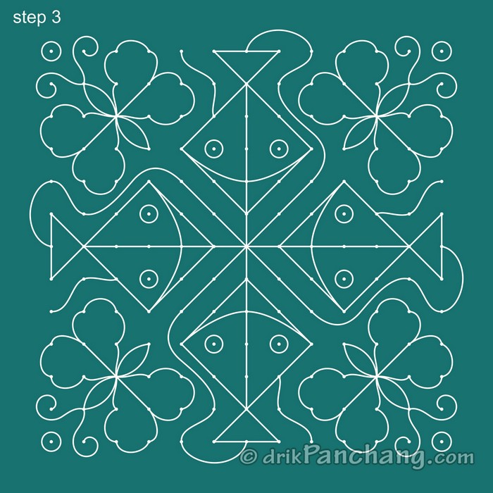 Sankranti Rangoli | Pongal Rangoli Design | Sankranti Designs ...