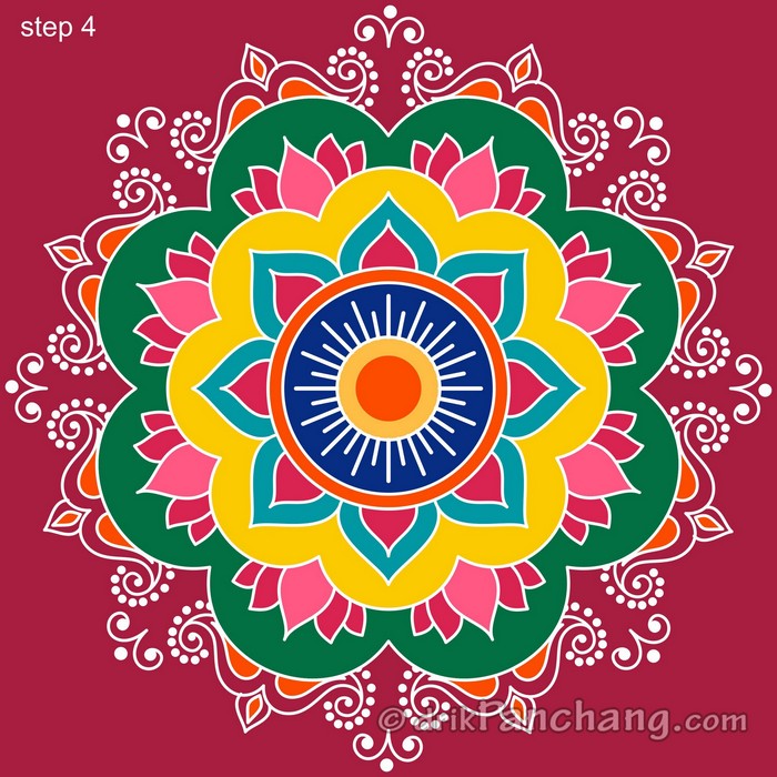 Sankranti Rangoli | Pongal Rangoli Design | Sankranti Designs ...