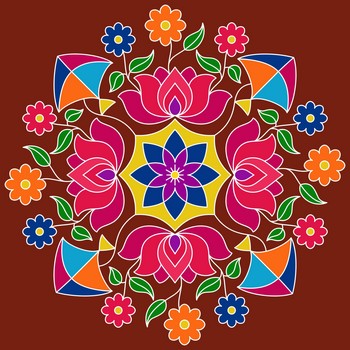 Sankranti Rangoli | Pongal Rangoli Design | Sankranti Designs - Pongal ...